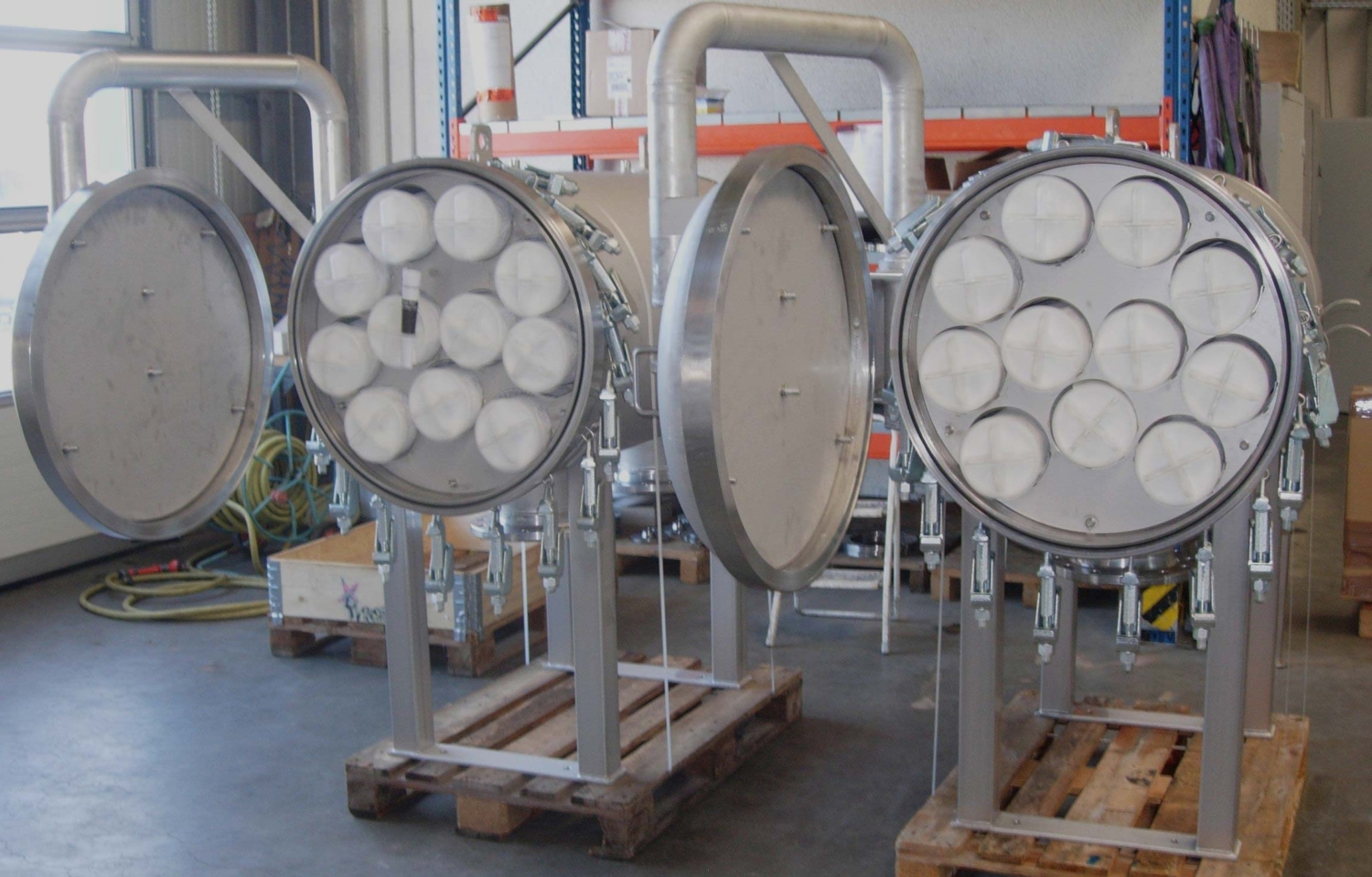 Produkte: Filtergehäuse, Mietfilter, Apparatebau, Anlagenbau